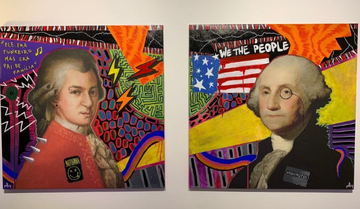 Wolfgang & George - Politics & Music - Paintings & Prints, Politics ...