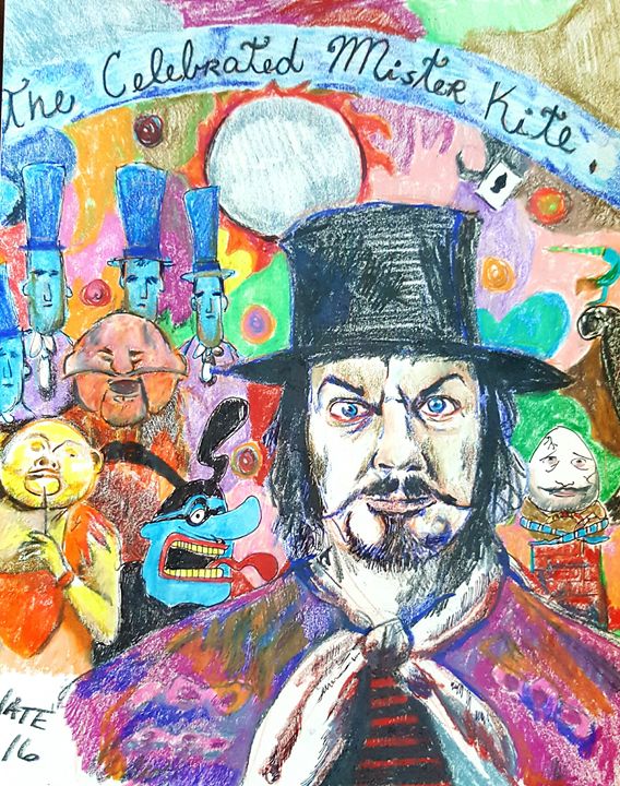 Mr Kite - Peculiar art by Nate - Drawings & Illustration, Abstract ...