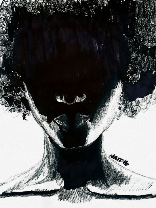 Shhhhhh - Peculiar art by Nate - Drawings & Illustration, Abstract ...
