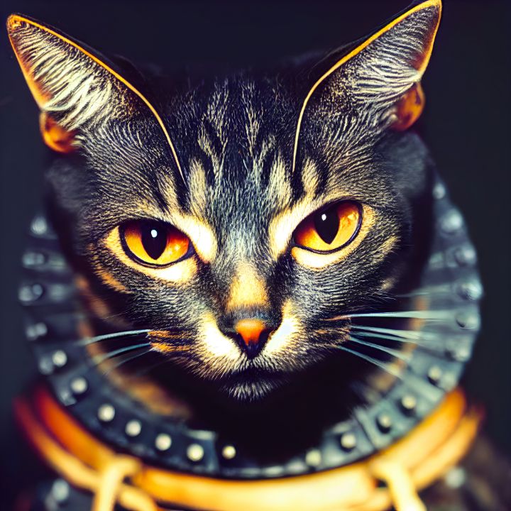 Anniki - Cat wearing an armor #14 - Digital Art Factory - Digital Art ...