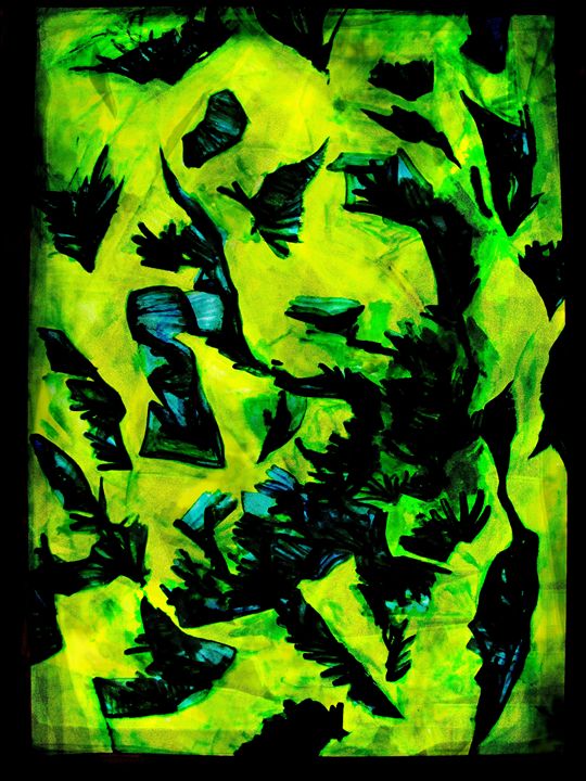Hurricane - Abstract - Digital Art & AI, Abstract, Landscape - ArtPal