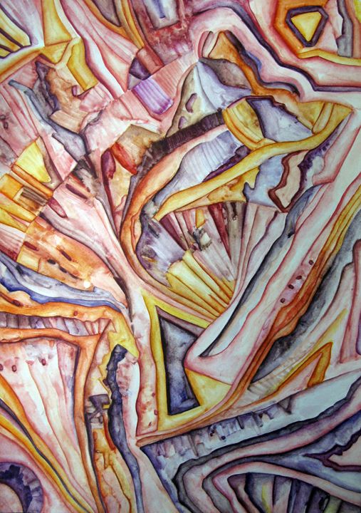 Time - Abstract - Paintings & Prints, Abstract, Other Abstract - ArtPal