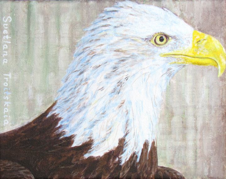 Friendly eagle - SvetroStudio - Paintings & Prints, Animals, Birds ...