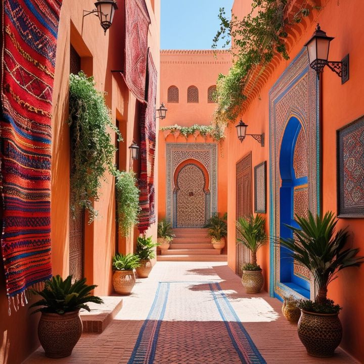 Colors of the Medina - Canvas Dreams: Wall Art Wonders - Digital Art ...