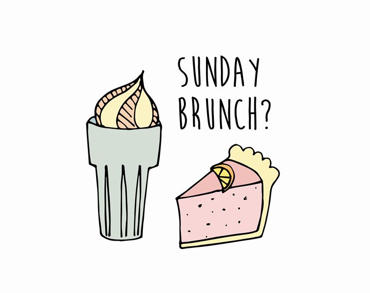 Sunday brunch? - Doretta Design - Digital Art & AI, Food & Beverage ...