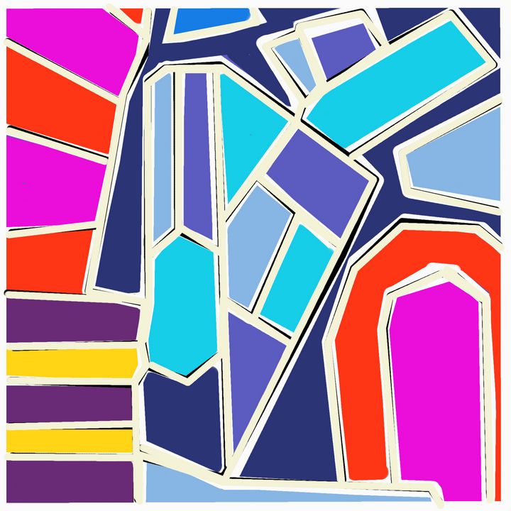 Color Study 8 - Steve Martin Art - Paintings & Prints, Abstract ...