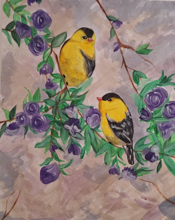 The Flying Life - Evelinamouse - Paintings & Prints, Animals, Birds ...