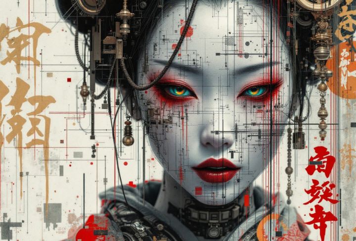 Schematics #4 - Digi'art Ninja designs - Digital Art & AI, Ethnic ...