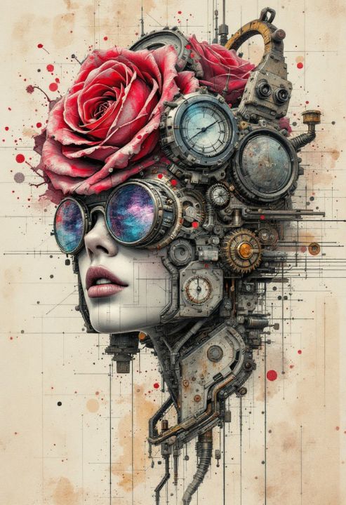 Schematic #24 - Digi'art Ninja designs - Digital Art & AI, Ethnic ...