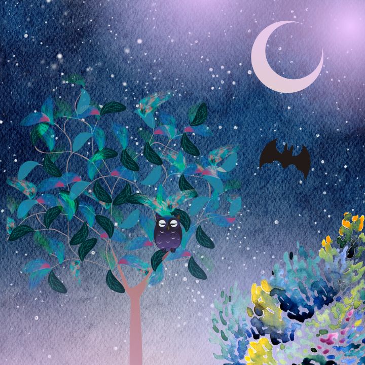 Nocturnal - Deeyaz.Designs - Digital Art & AI, Animals, Birds, & Fish ...