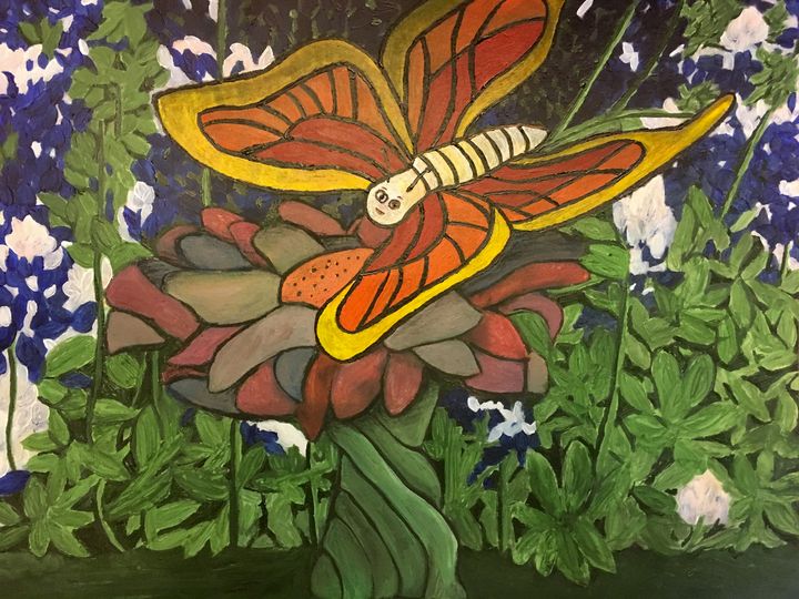 Resting Butterfly - Emmy Zing Art - Paintings & Prints, Animals, Birds ...