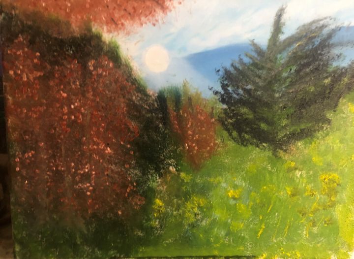 sunrise in Argentina - Bob Anderson - Paintings & Prints, Landscapes ...