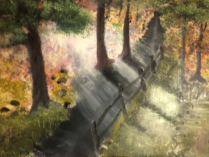 sunny road - Bob Anderson - Paintings & Prints, Landscapes & Nature ...