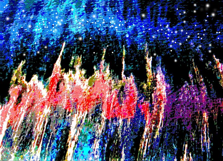 Abstract Night - Paintings by John Lautermilch - Photography, Abstract ...
