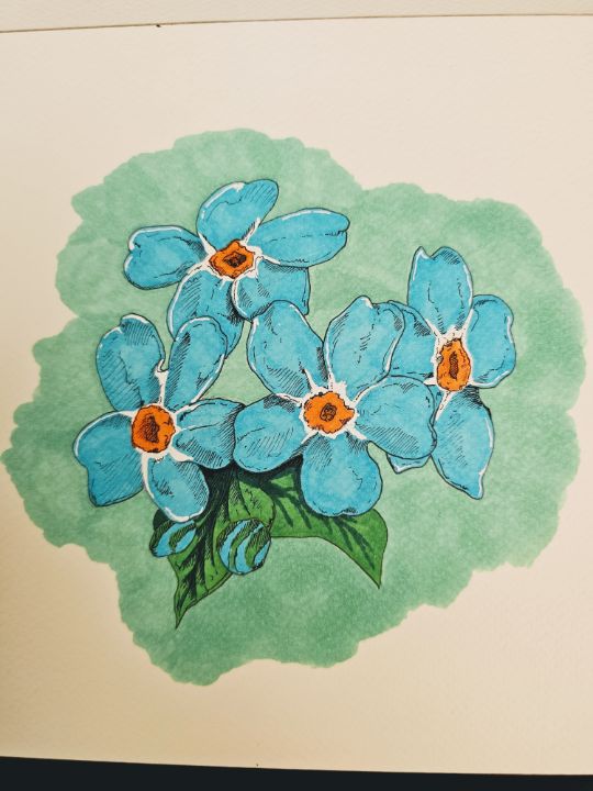 Flowers - Timothy M - Drawings & Illustration, Flowers, Plants, & Trees ...