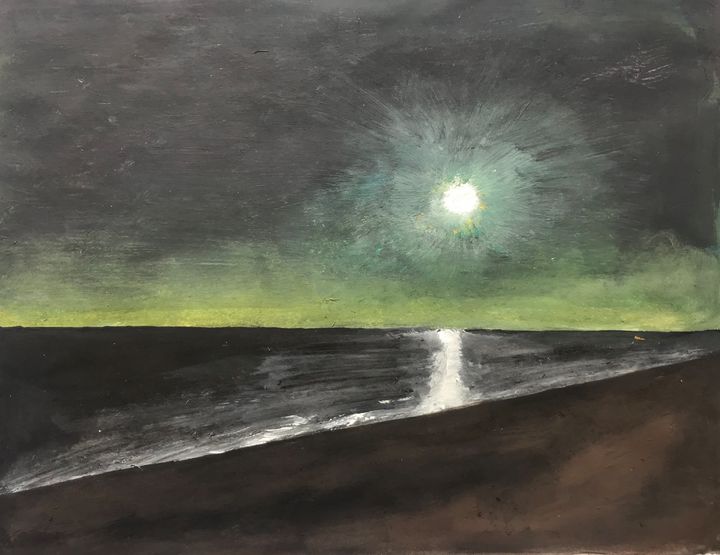 Lunar beach - Marcus Marchant's available portfolio - Paintings ...