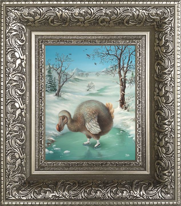 Winter - Irena Aizen - Paintings & Prints, Animals, Birds, & Fish ...
