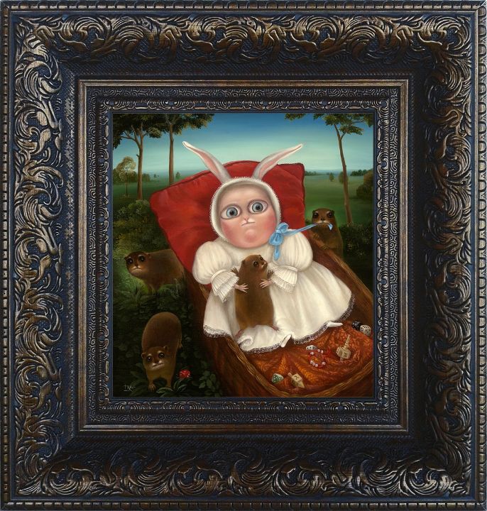 Infante - Irena Aizen - Paintings & Prints, Animals, Birds, & Fish ...