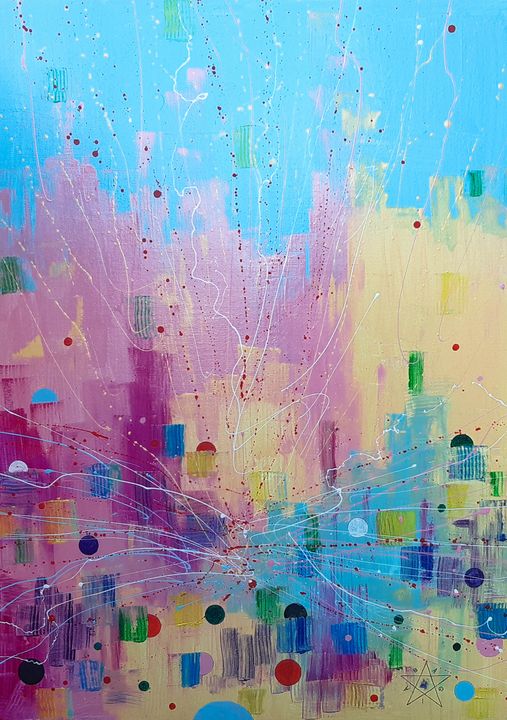 2 BAGIA - Dragos Bagia - Paintings & Prints, Abstract, Geometric - ArtPal