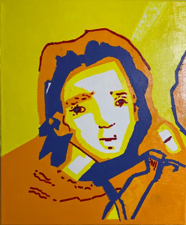 Sad Boy - Open unique paintings - Paintings & Prints, Abstract ...
