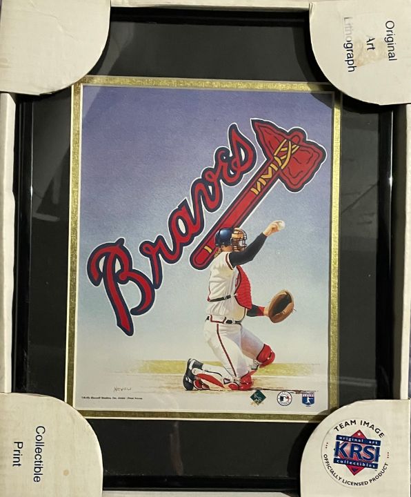 Atlanta Braves Collectible print - Open unique paintings - Paintings ...