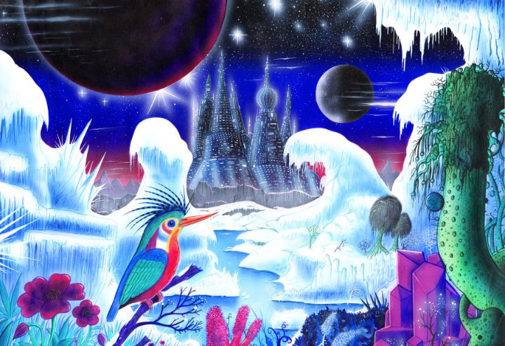 Ice Palace - Imaginary Art of Gerald Newton - Paintings & Prints ...