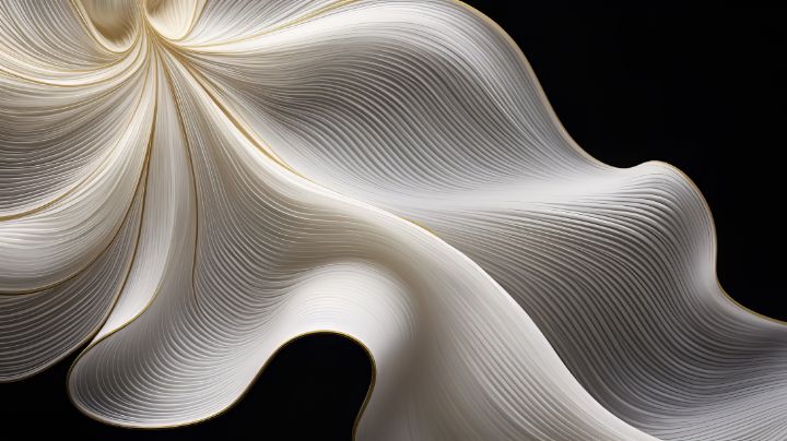 Biomimicry wavy petal 1 - Bilge Paksoylu - Digital Art & AI, Flowers ...