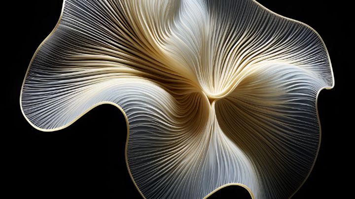 Biomimicry wavy petal - Bilge Paksoylu - Digital Art & AI, Flowers ...