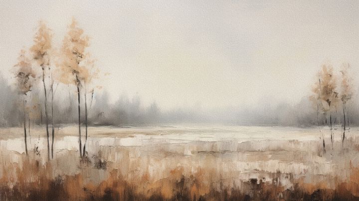 Abstract Autumn Landscape 2 - Bilge Paksoylu - Digital Art & AI ...