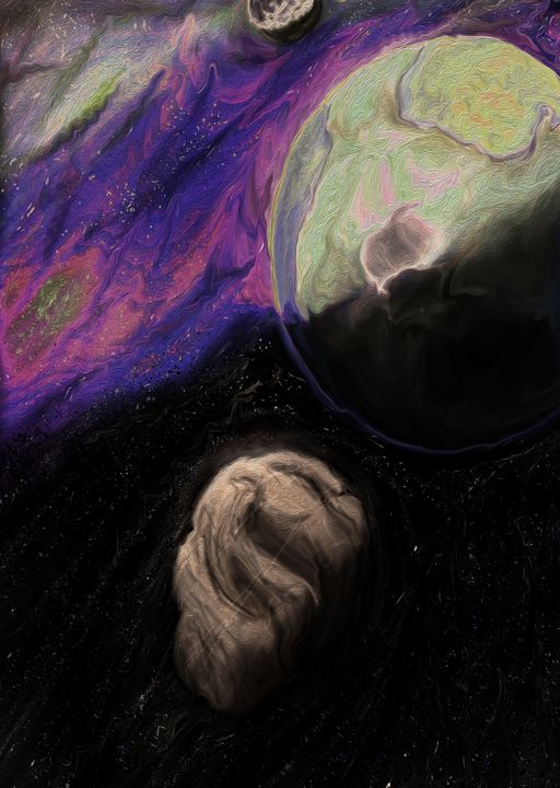 Asteroid Impact Imminent - Justin Cobb - Digital Art & AI, Science ...