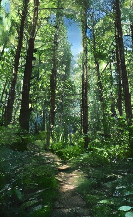 Game Trail - Dragon Art - Digital Art, Landscapes & Nature, Forests ...