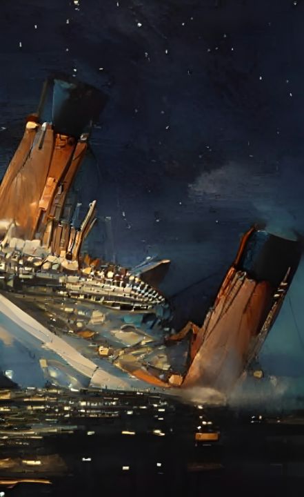 Titanic - Dragon Art - Digital Art & AI, Vehicles & Transportation ...