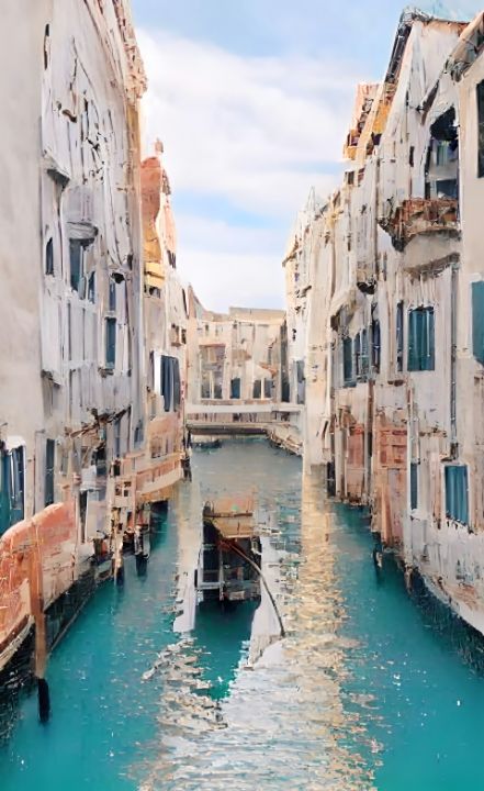 Venice - Dragon Art - Digital Art & AI, Places & Travel, Europe, Italy ...