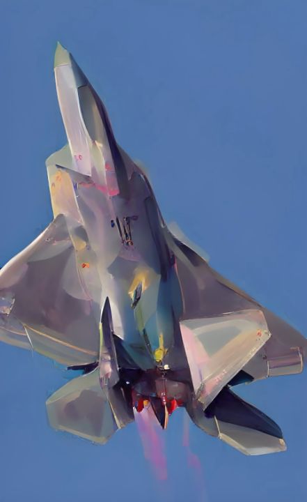 F-22 Raptor - Dragon Art - Digital Art, Vehicles & Transportation, Aviation, Military Aircraft ...
