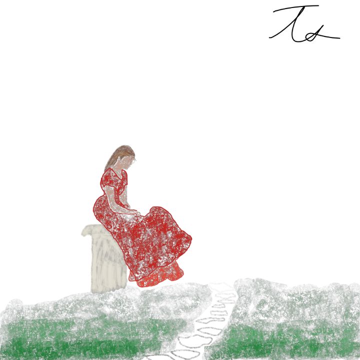 Lost Lady in Red - Finest from TS - Drawings & Illustration, People ...