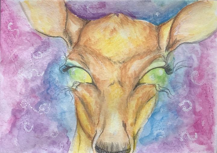 Spirit animal deer - Cajb_676_art - Drawings & Illustration, Fantasy ...