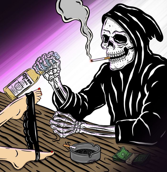 Late night - Tapped Ink - Drawings & Illustration, Entertainment, Other ...