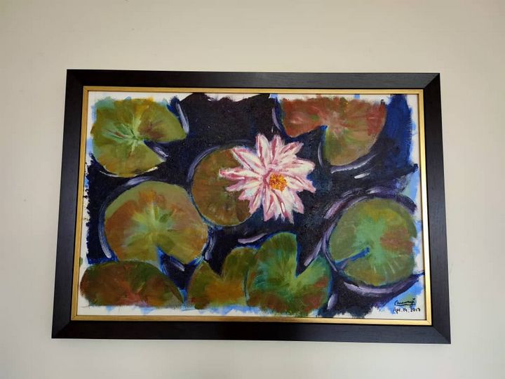 Kumuda - The Heart via Art - Paintings & Prints, Flowers, Plants ...