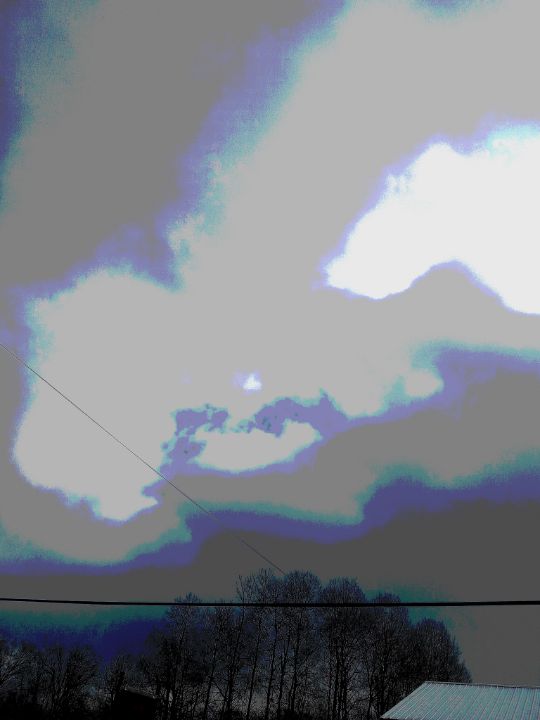 Posterized Clouds - FatTabbyFarm - Photography, Landscapes & Nature ...