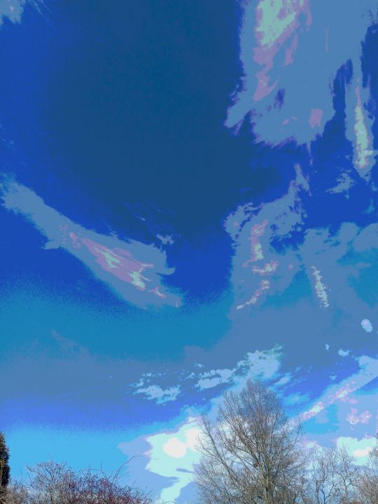 Sky posterized - FatTabbyFarm - Photography, Landscapes & Nature ...