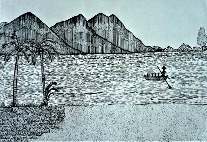 WATER RESERVOIR - aavanim - Drawings & Illustration, Landscapes ...