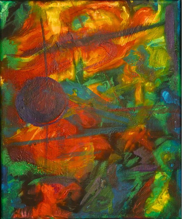 Galactic Cradle - Treasures by Ender - Paintings & Prints, Abstract, Color - ArtPal