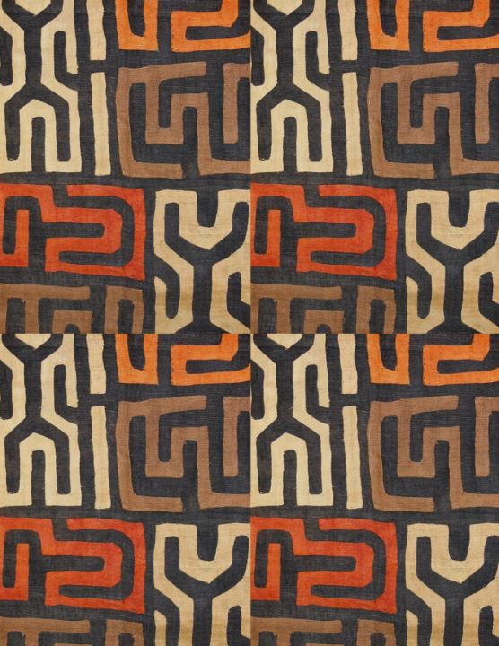 African Fabric 19 - Marcella Hayes Muhammad - Paintings & Prints ...