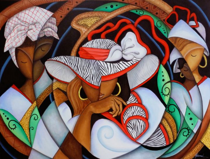 Bloodlines - Marcella Hayes Muhammad - Paintings & Prints, Ethnic ...