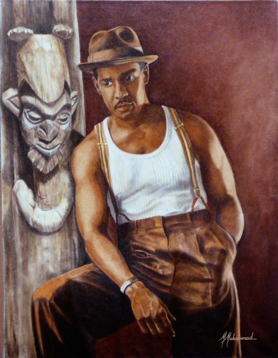 Jazz Break - Marcella Hayes Muhammad - Paintings & Prints, Ethnic ...