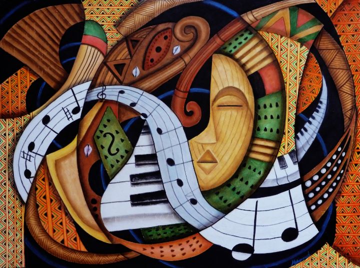 Bombastic - Marcella Hayes Muhammad - Paintings & Prints, Ethnic ...