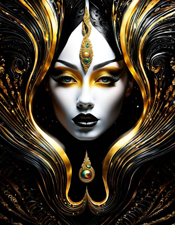 Female Portrait #7 - Wildly Wicked Artworks - Digital Art & AI, People ...