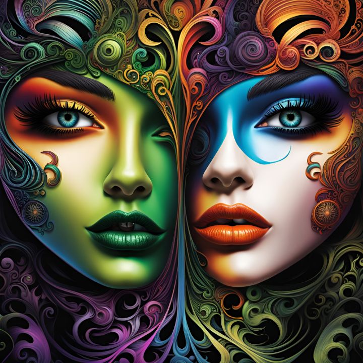 Female Portrait #8 - Wildly Wicked Artworks - Digital Art & AI, People ...