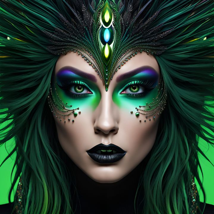 Female Portrait #15 - Wildly Wicked Artworks - Digital Art & AI, People ...
