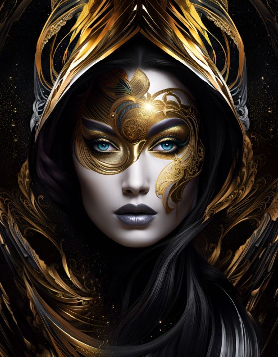 Female Portrait #23 - Wildly Wicked Artworks - Digital Art & AI, People ...